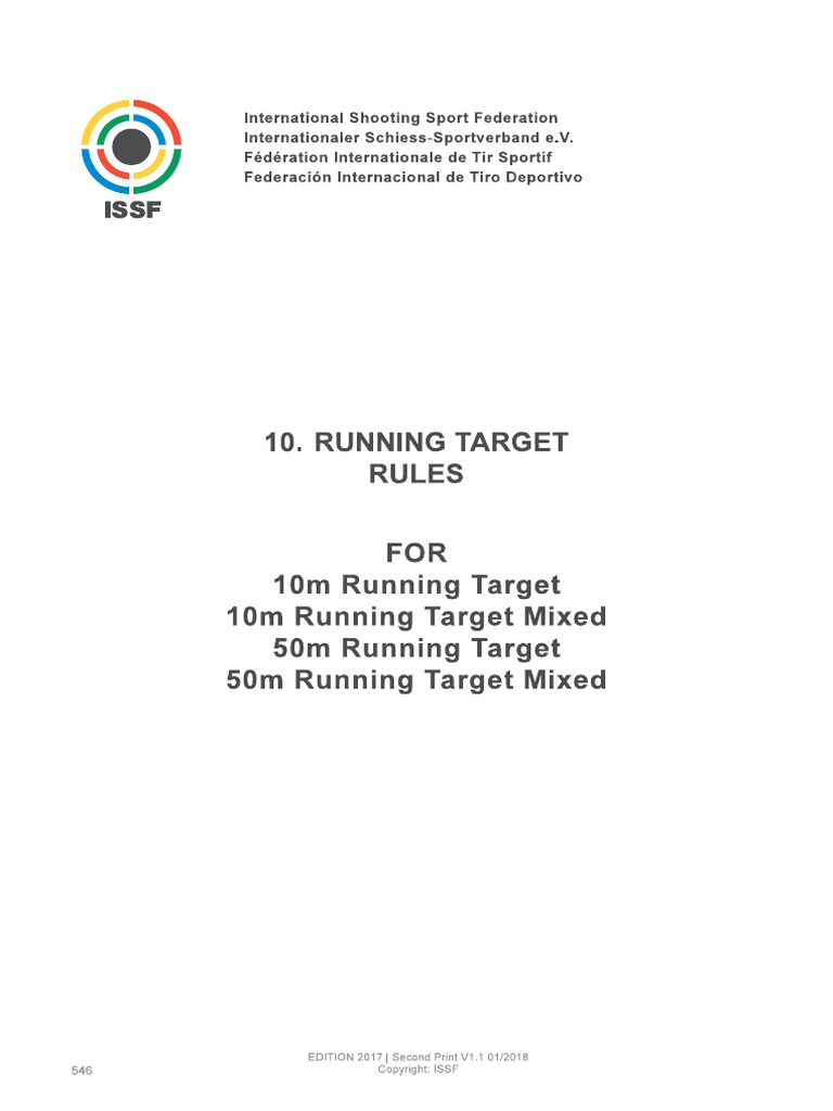 Running - Target Rules | PDF