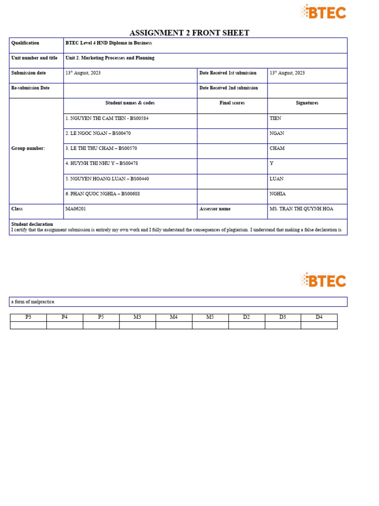 MPP - Asm2 - Orion | PDF