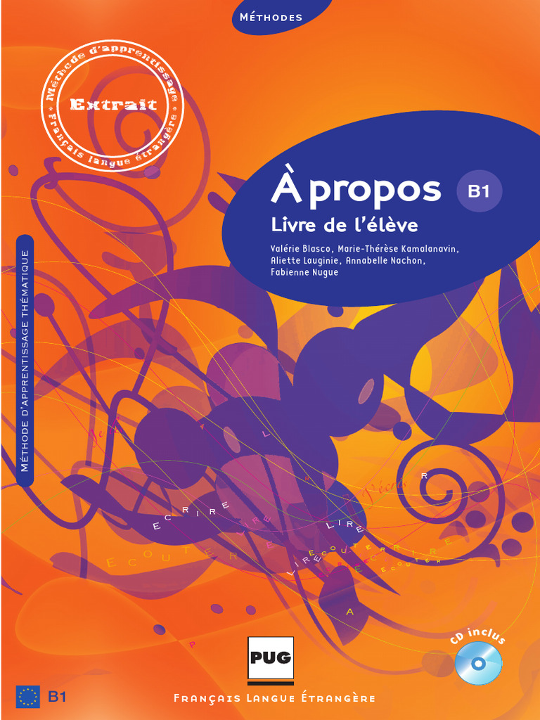 A Propos B1 Extrait | PDF