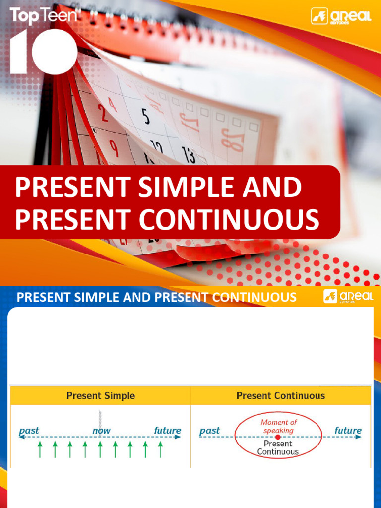Ae Tt10 Present Simple Present Continuous p16 | PDF | Languages | Foreign Language Studies