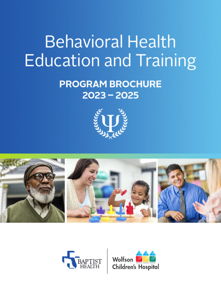 BBH Education and Training Program Guide | PDF | Psychiatry | Mental ...