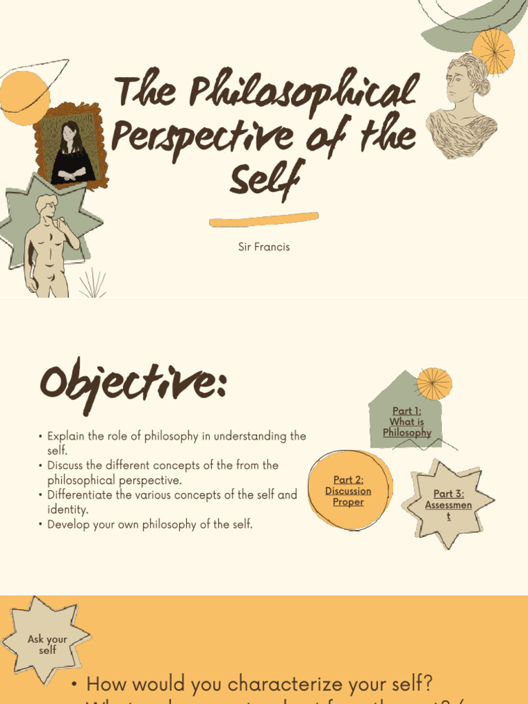 Philosophical Perspective of The Self | PDF | Soul | Philosophy Of Self