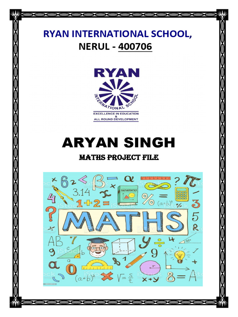 Maths Project Icse 10 | PDF | Annual Percentage Rate | Interest