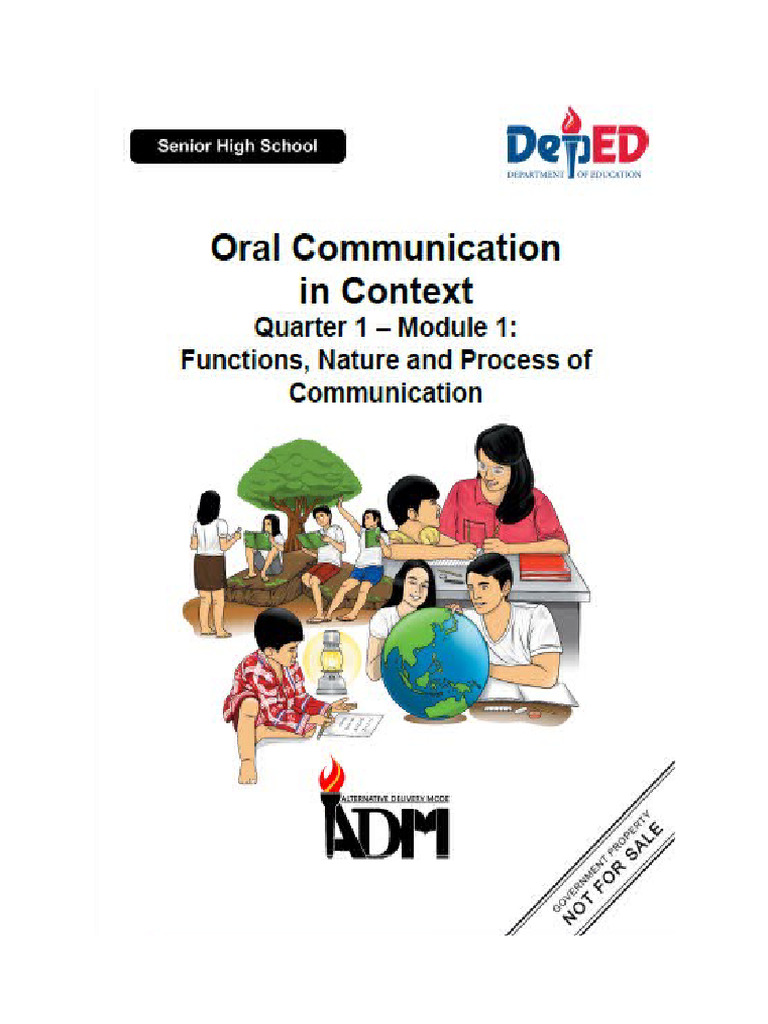Module 1 Oral Comm | PDF