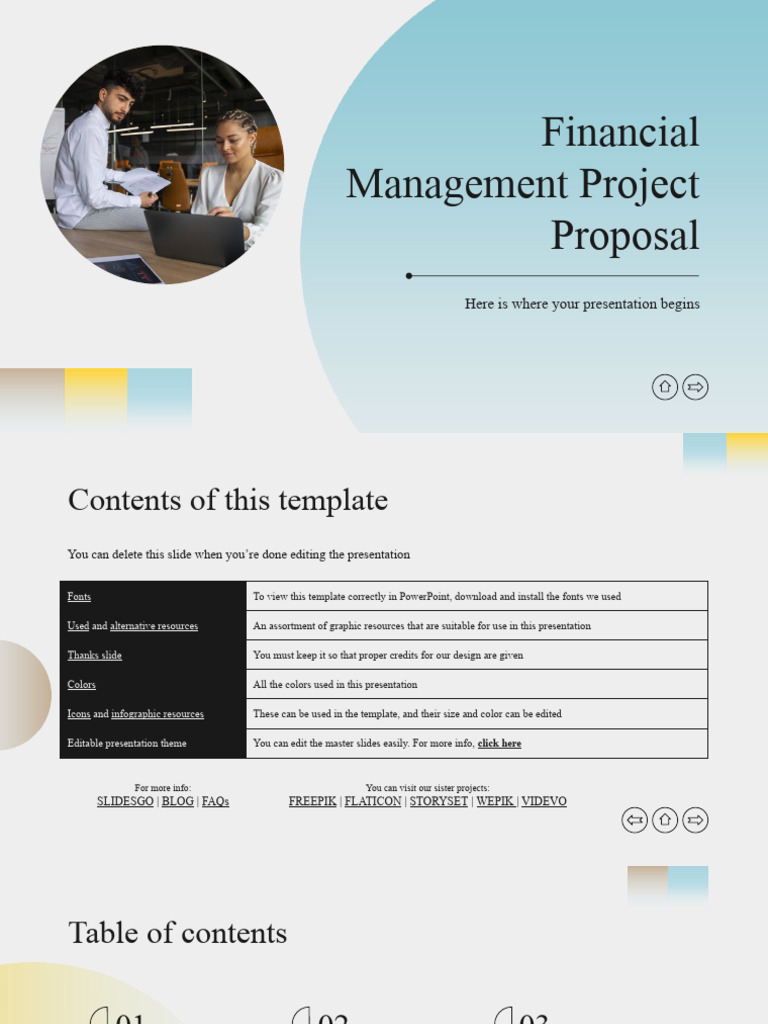 Financial Management Project Proposal | PDF | Business
