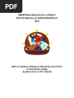 Contoh LPJ Kegiatan Pramuka | PDF