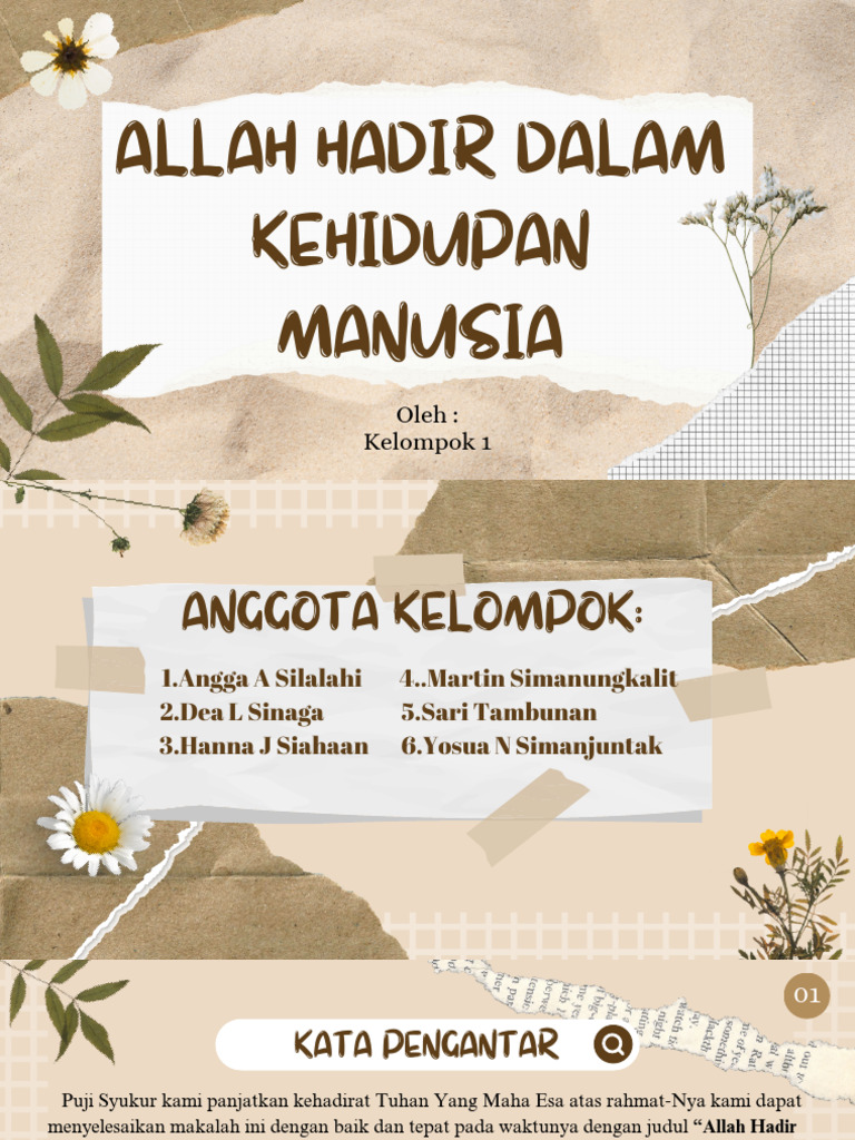 Allah Hadir Dalam Hidup Manusia | PDF