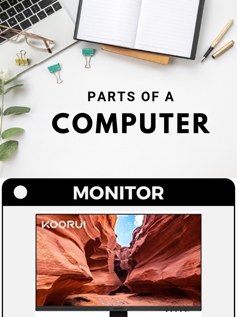 Computer Parts | PDF | Computer Keyboard | Computer Monitor