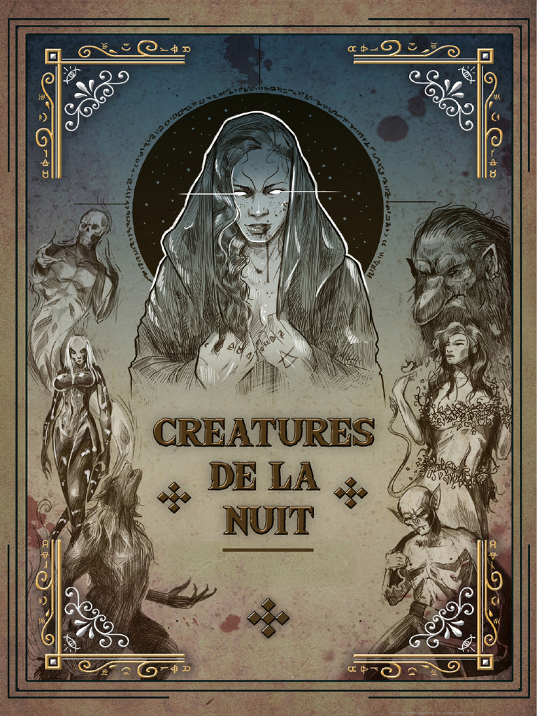 Dcanr01 Creatures de La Nuit Web V0a | PDF