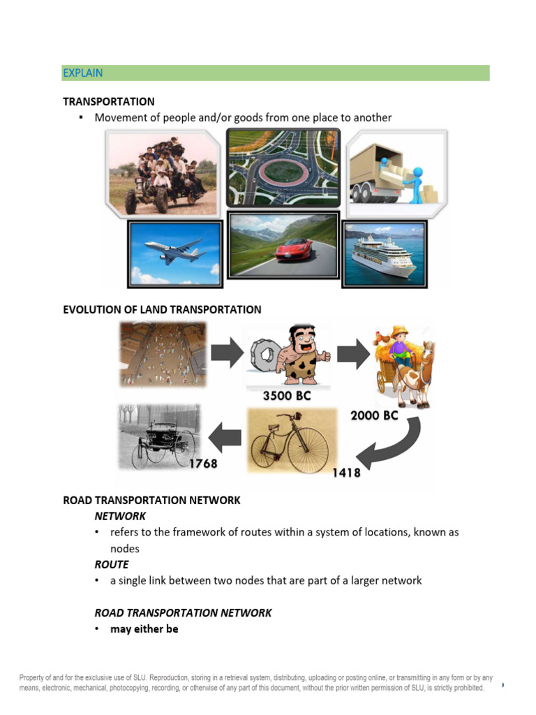 Explain Module 10 Transportation Engineering | PDF | Computer Network ...