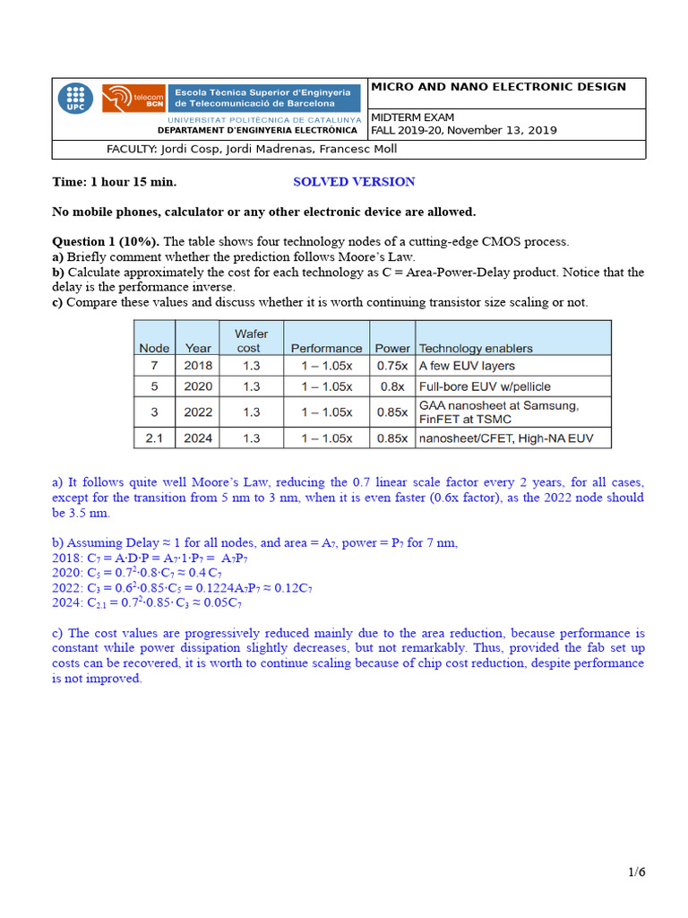 Midterm 2019-2020 Fall Solved | PDF Midterm 2019-2020 Fall Solved | PDF