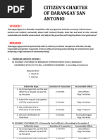 Barangay Full Disclosure Board | PDF