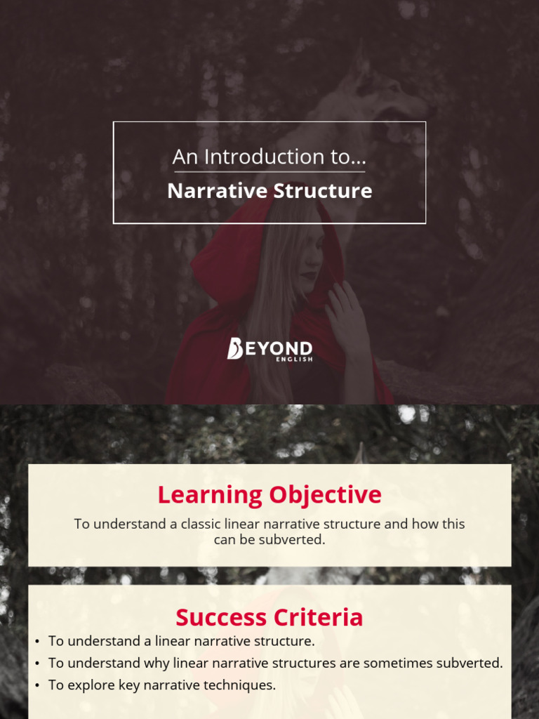 An Introduction To Narrative Structure Powerpoint | PDF