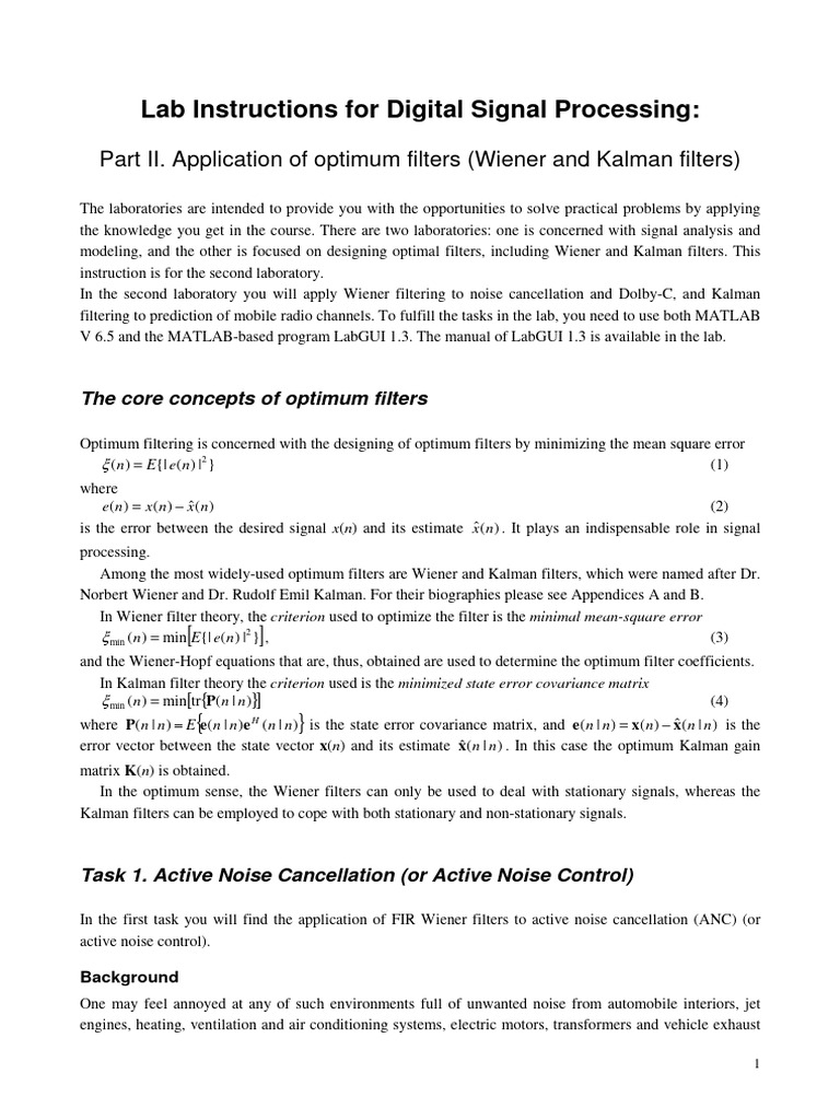 Lab Instruktion 02 | PDF