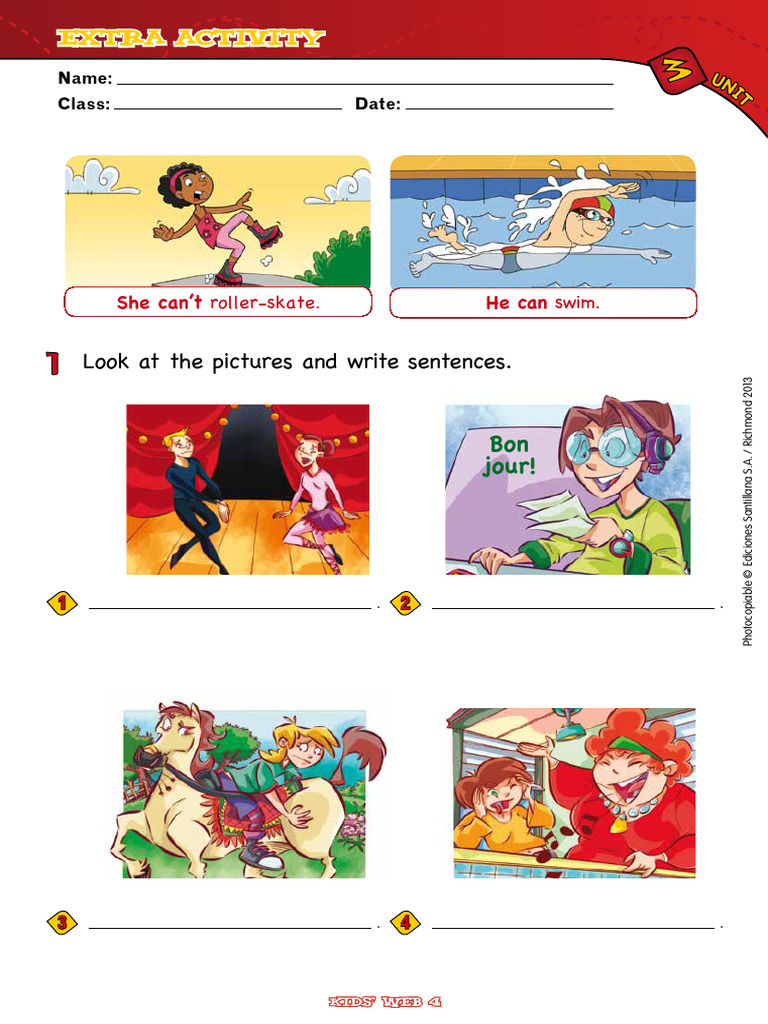 KW4 Extra Activities U3 | PDF