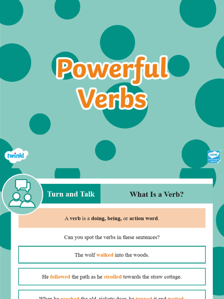 Powerful Verbs | PDF