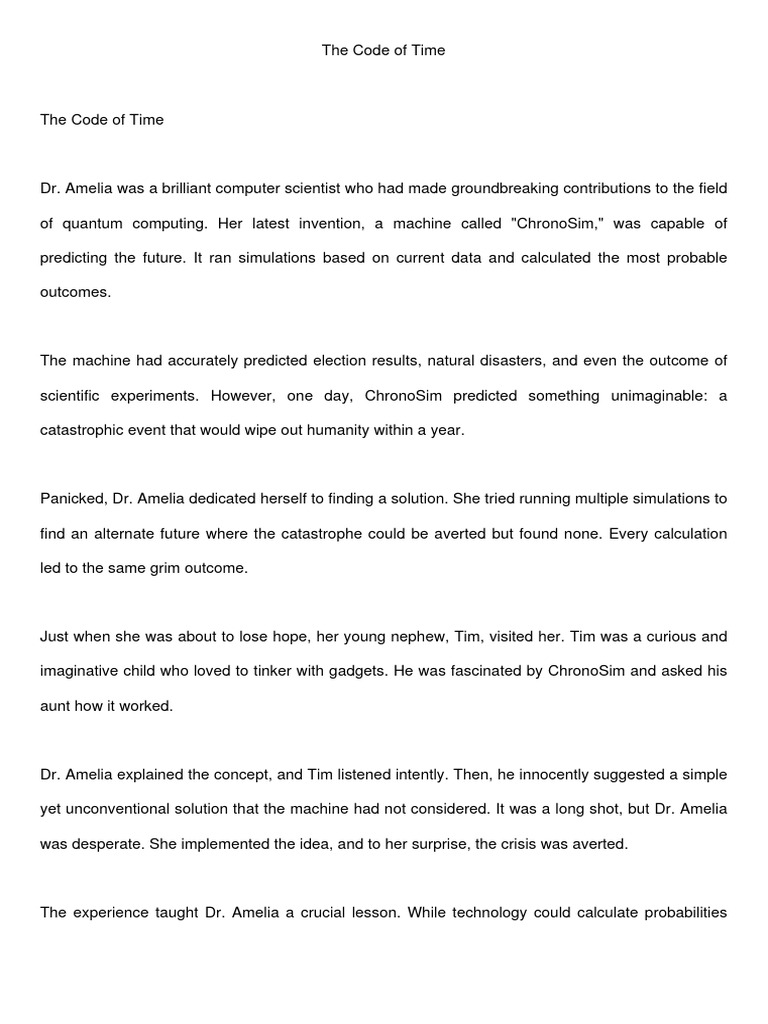 The Code of Time | PDF