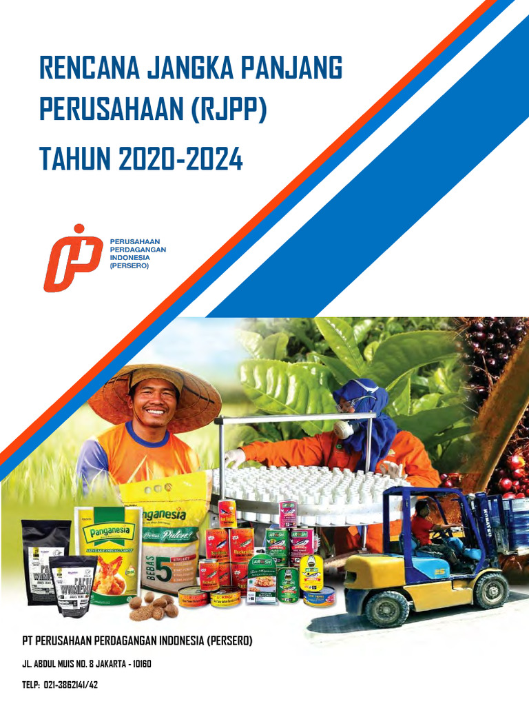 Contoh RJPP PT PPI Tahun 2020 - 2024 (Kelas Reguler) | PDF