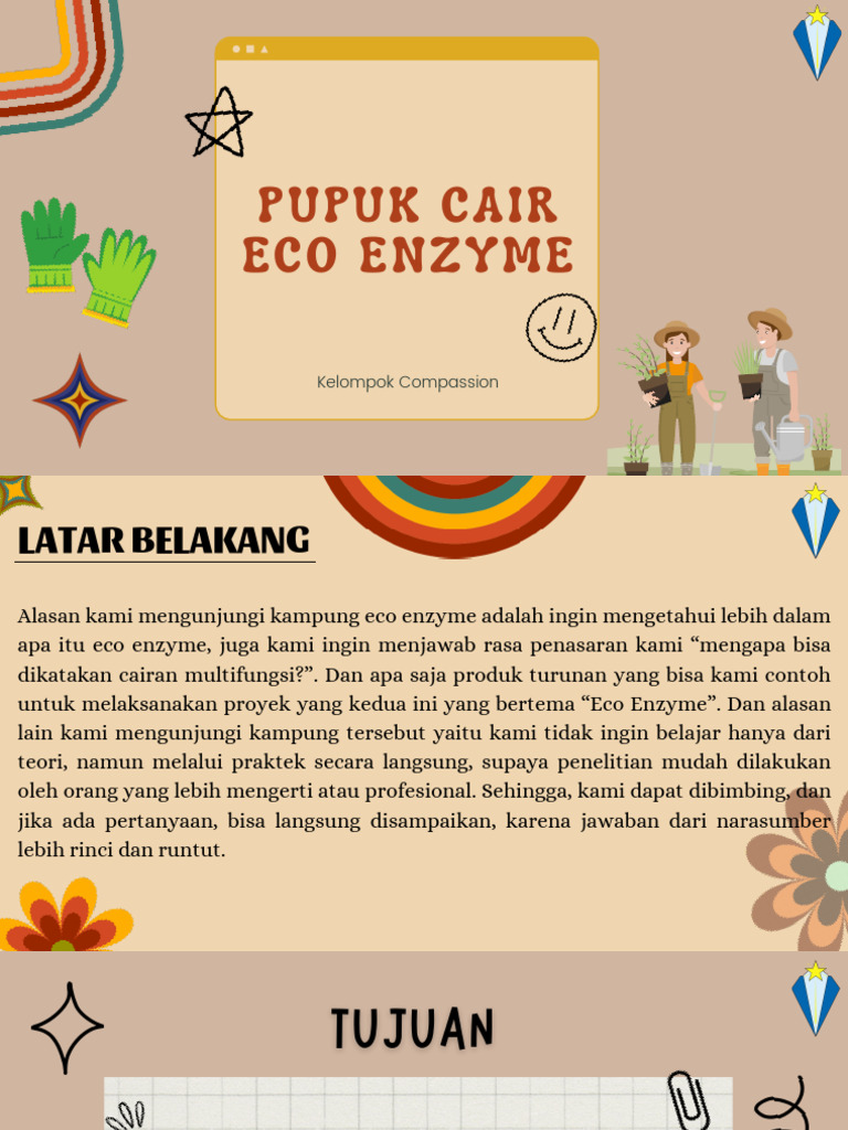 Pupuk Cair Eco Enzyme | PDF