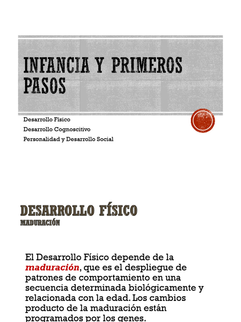 Papalia Infancia y Primeros Pasos | PDF