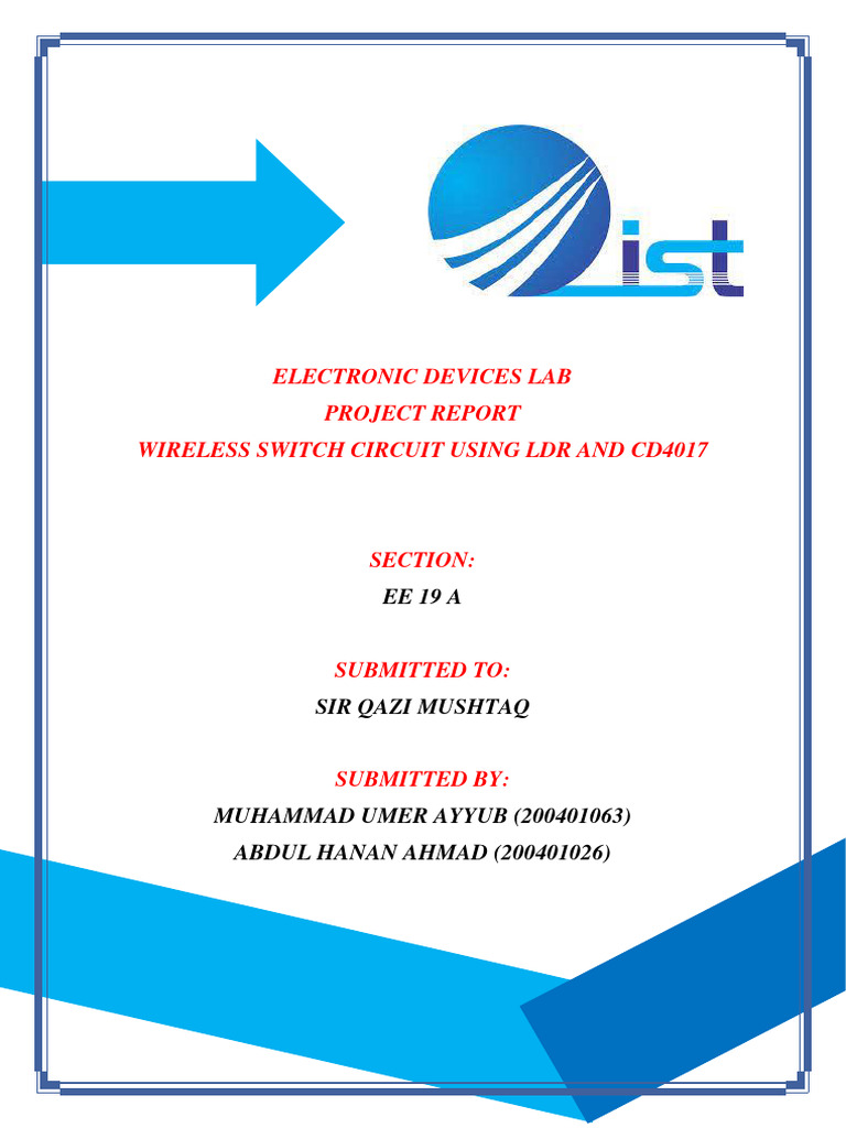 ED Project Report | Download Free PDF | Operational Amplifier ...
