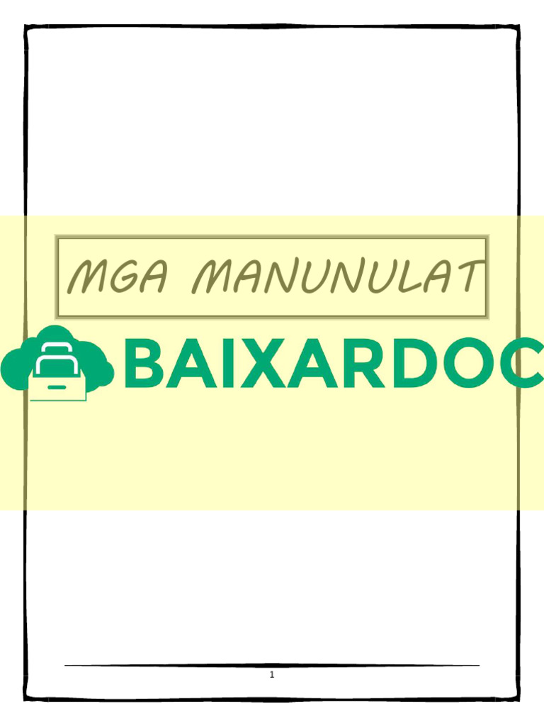 Mga Kilalang Pilipino Manunulat at Mananalumpati | PDF