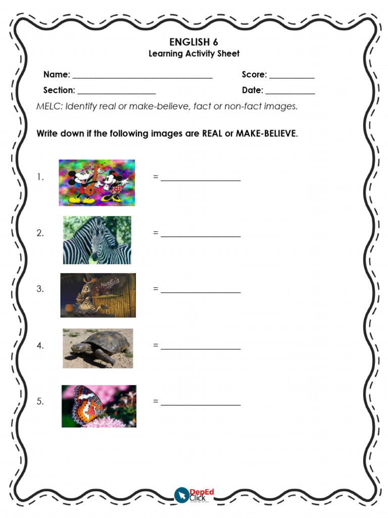 Grade 6 ENGLISH Activity Sheets Q1 | PDF Grade 6 ENGLISH Activity Sheets Q1 | PDF