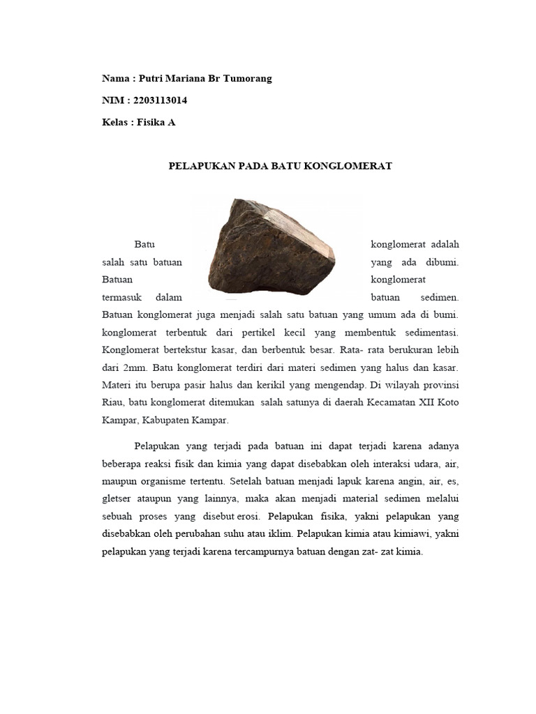 Geologi Pelapukan | PDF