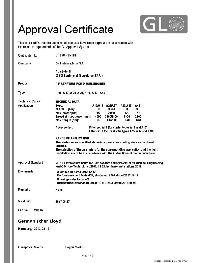 GL 1 | PDF