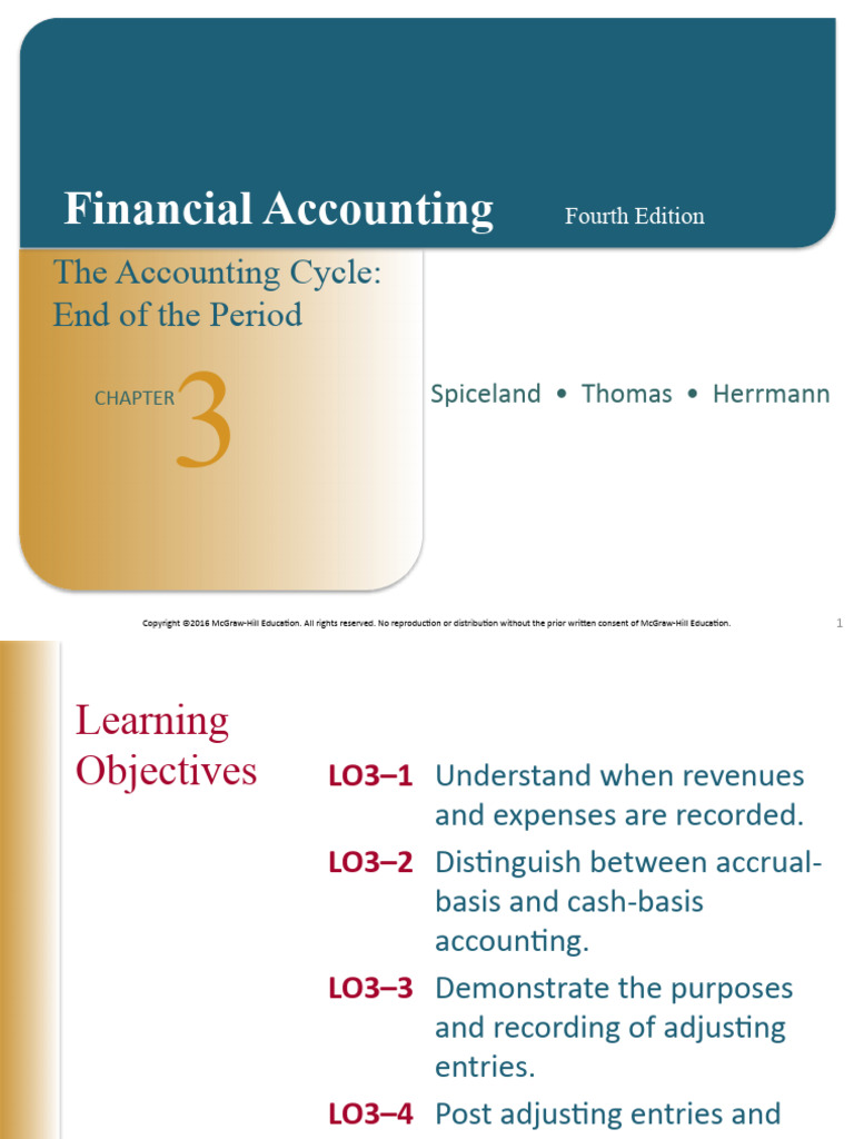 Chapter 3 The Accounting Cycle End of The Period | PDF