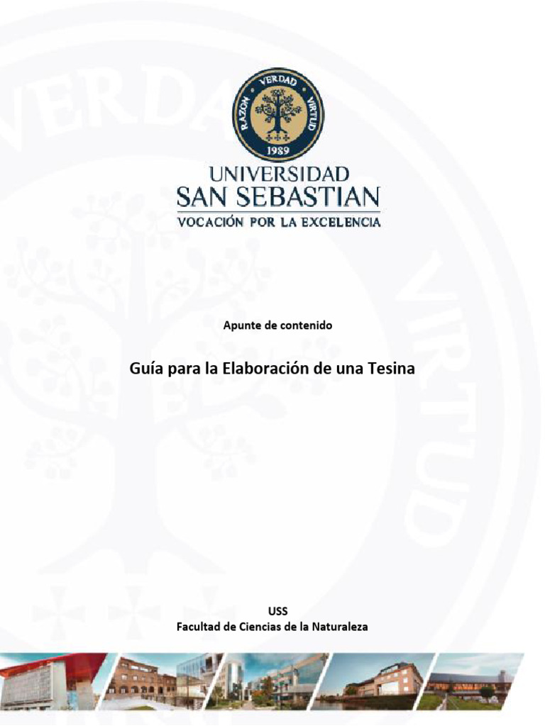 Guía para La Elaboración de Una Tesina | PDF