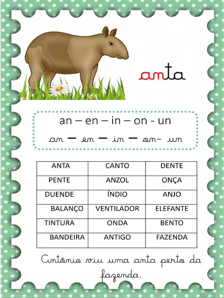 An, En, In, On, Un | PDF