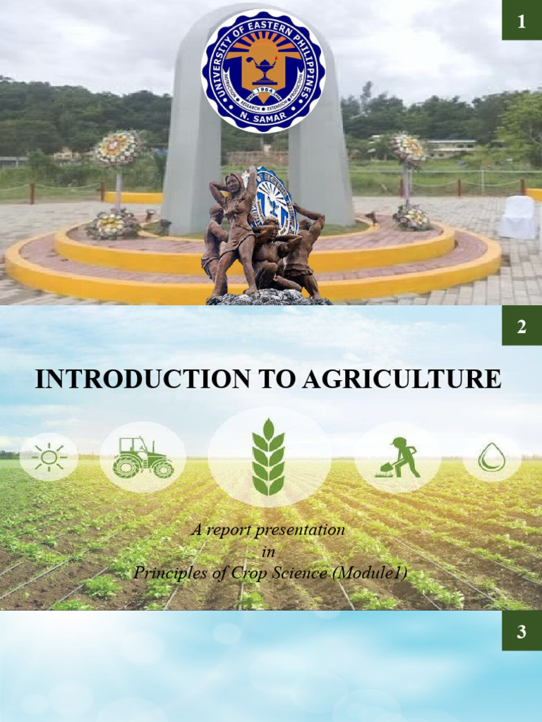 CropSci Module 1 Discussion | PDF | Agriculture | Poverty & Homelessness