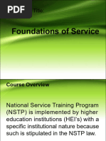 NSTP 2 Course Syllabus Overview | PDF | Community | Evaluation