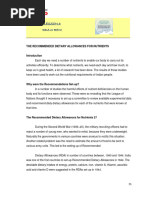 RENI: Energy and Nutrient Guidelines | PDF | Nutrients | Nutrition