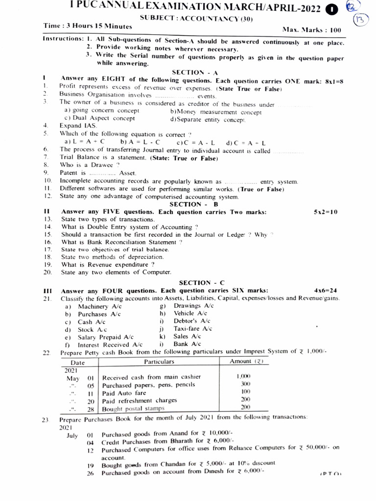 Finals 2022 | PDF | Debits And Credits | Money