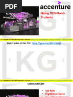 Accenture Prep: Study & Mock Tests | PDF | Career & Growth | Computers