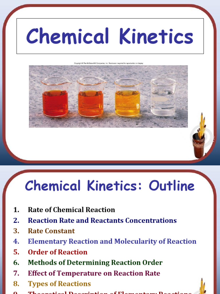 Chapter 2-Chemical Kinetics | PDF