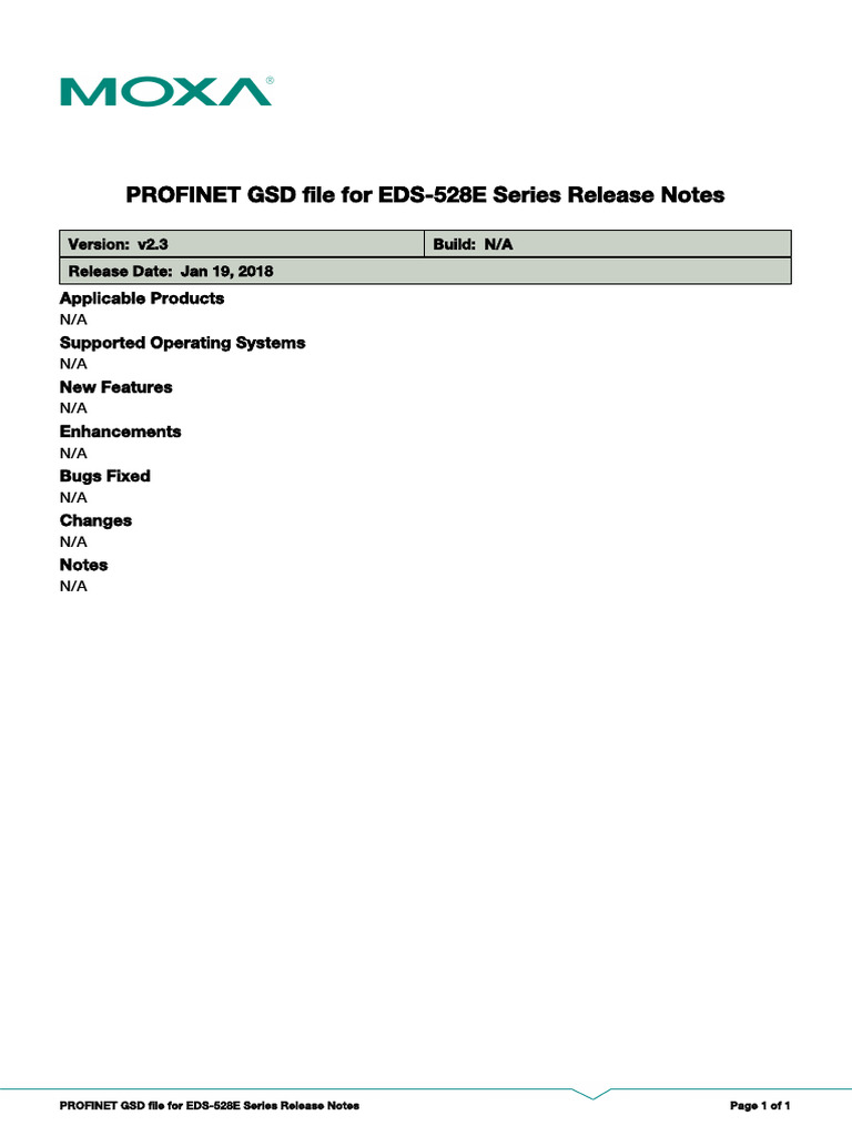 EDS-528E Series - Moxa-Eds-528e-Series-Profinet-Gsd-File-Software-Package-V2.3.zip - Software ...