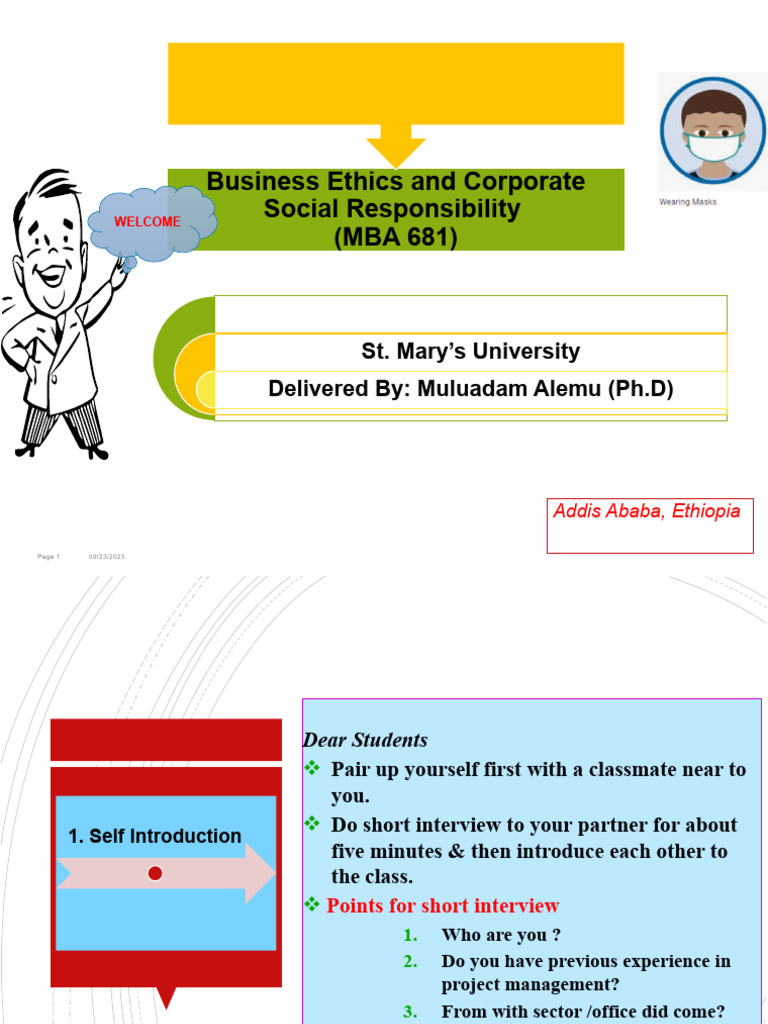 BE & CSR Chapter 1... Muluadam Alemu, 2023 | PDF | Business Ethics ... BE & CSR Chapter 1... Muluadam Alemu, 2023 | PDF | Business Ethics ...