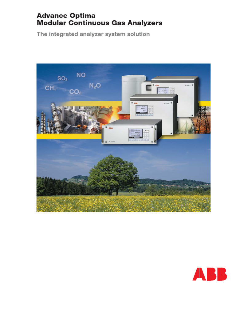 Advance Optima Analyzer 50 24 01EN Final | PDF | Absorption ...