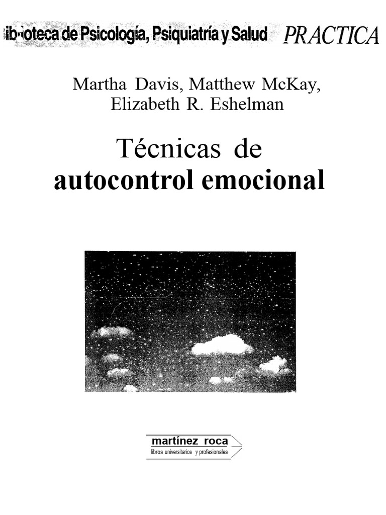Idoc - Pub - Biblioteca de Psicologia Psiquiatria y Salud Tecnicas de Autocontrol Emocional ...