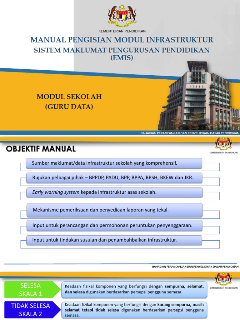 Manual Pengisian Modul Infra Emis | PDF