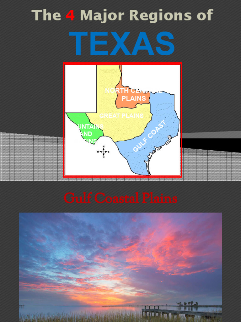 Four Major Regions of Texas | PDF | Science & Mathematics