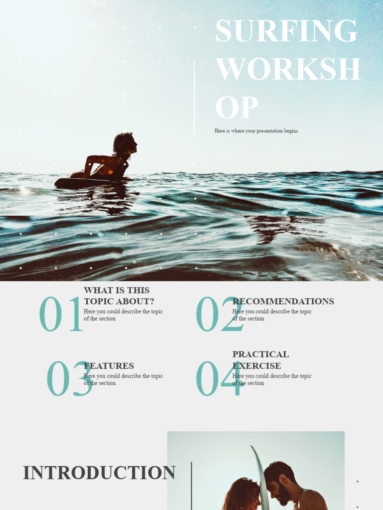 Surfing Workshop by Slidesgo | PDF | Planets | Planets In Astrology