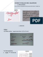 Elementos y características de la grafoscopía | PDF | Curva | Escritura