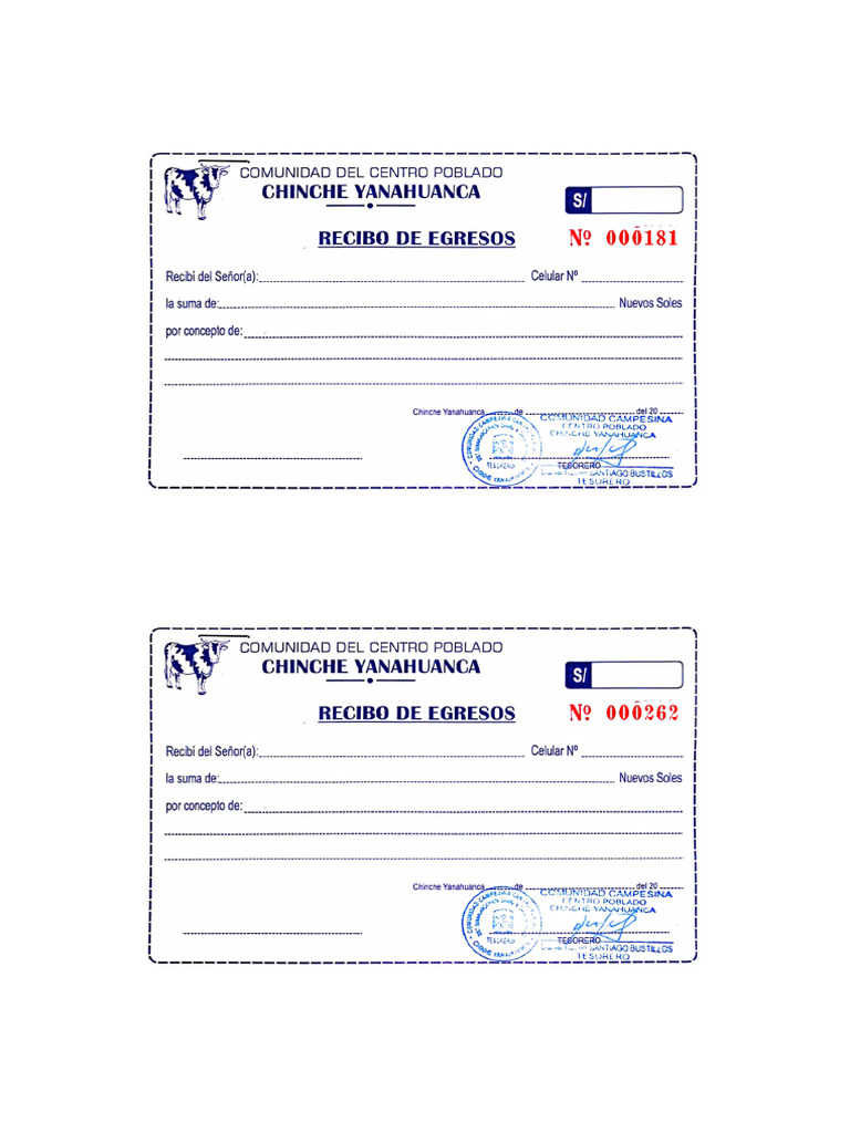Recibos 2 | PDF