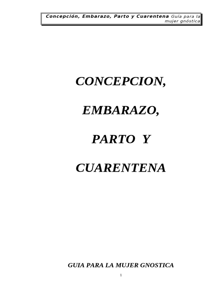 V. M. Lakhsmi - Concepcion Parto y Embarazo | PDF | El embarazo | Parto