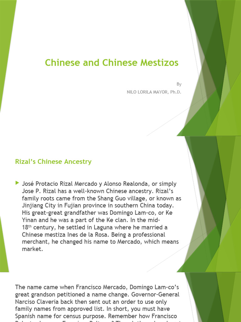 Chinese and Chinese Mestizos | PDF | Philippines