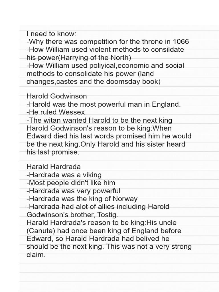 History Revision Term 1 Exam | PDF | Early Middle Ages | Warfare Of The ...